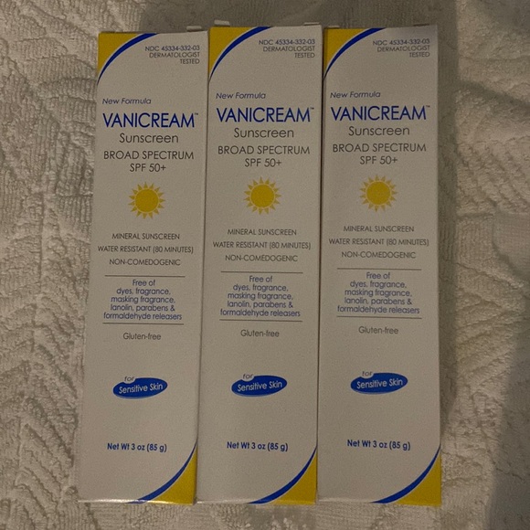 vanicream | Skincare | 3 Pack Vanicream Sunscreen Spf 5 | Poshmark